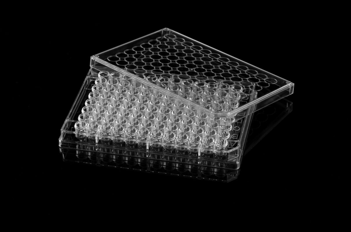 96 Well Cell Culture Plate, Flat, Non-treated, Sterile - meslo