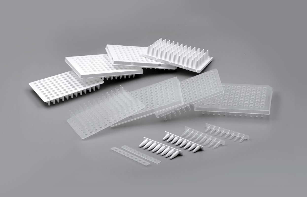 0.2ml Clear Raised-rim 96-Well Plate for ABI - meslo