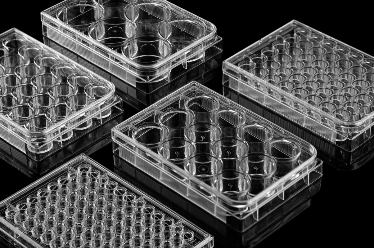 96 Well Cell Culture Plate, Flat, TC, Sterile - meslo