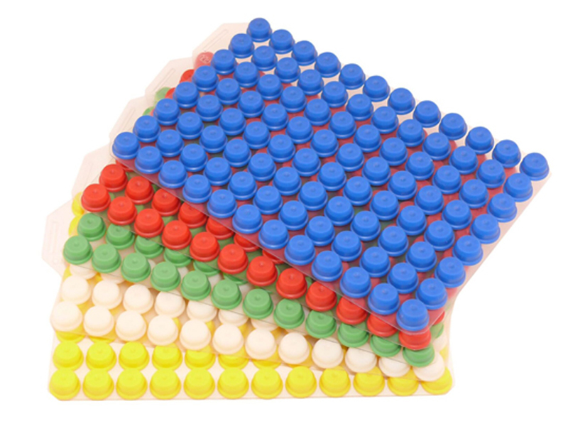 Azenta TPE Septum Caps for internal thread tubes, natural, bulk; 960 ...