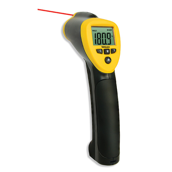 Traceable Infrared Thermometer, 50:1 Ratio, Fixed Emissivity - meslo