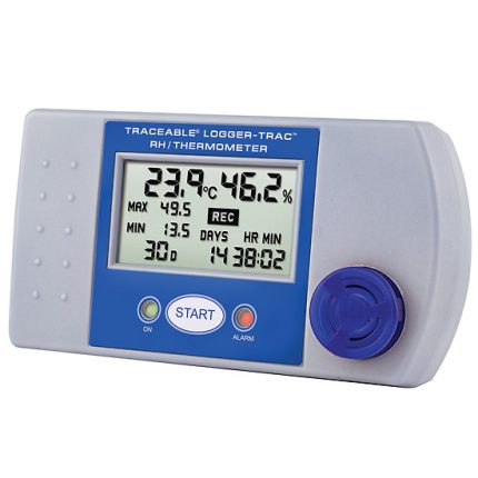 Traceable Temperature and Relative Humidity Data Logger - meslo