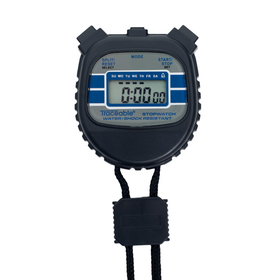 Traceable Water-Resistant/Shock-Resistant Digital Stopwatch - meslo