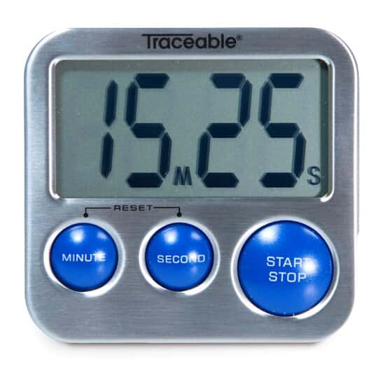 Traceable Blue-Steel Digital Timer - meslo